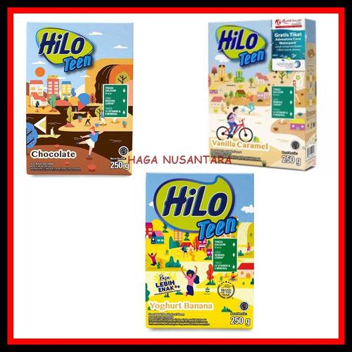 Jual Susu HiIlo Teen 250 gr Original Hi Lo Tinggi Kalsium 250gr All ...