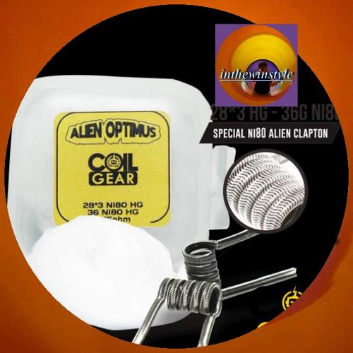 Jual Kawat Coil Gear Alien Optimus Ni80 28Gx3+36G - single coil ...