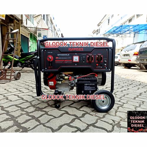 Jual GENSET GENERATOR BENSIN 5000 WATT GASOLINE GENERATOR 5000 W - Kota ...