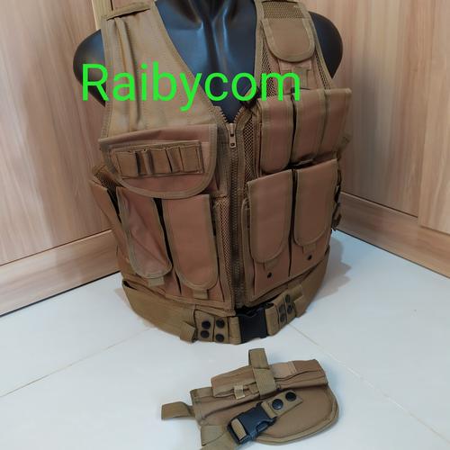Jual Rompi Army body Vest Rompi savety army tactical import - Kota ...
