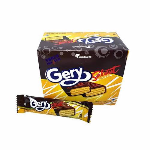 Jual Gery Saluut Wafer Choco Hazelnut | 1 Box @24 Pcs - Jakarta Barat ...