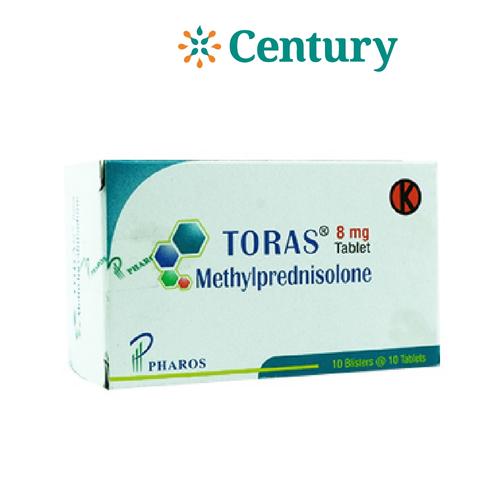Jual TORAS 8 MG 1 STRIP ISI 10 TAB /METHYL PREDNISOLON/ANTI INFLAMASI ...