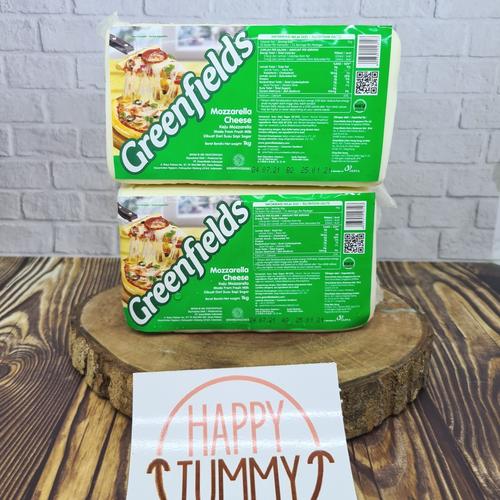 Jual Greenfields mozarella mozzarella moza keju 1kg mozzarela - Kota ...