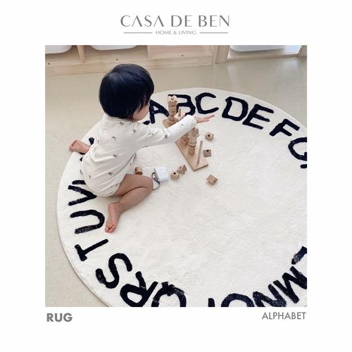 Jual Alphabet Rug / Karpet Kids Lantai Kamar Ruang Tamu Mat Anak ABCD ...