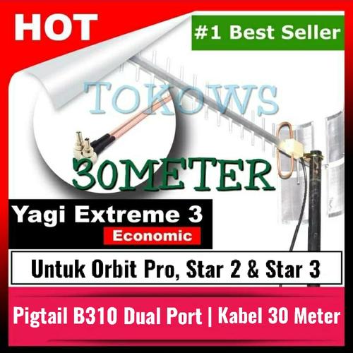 Jual Antena Penguat Sinyal Orbit Pro, Star 2 & Star 3 - Yagi Extreme ...