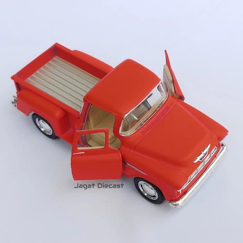 Jual Kinsmart 1955 Chevy Stepside Pick Up Red Doff Skala 38 - Kota ...