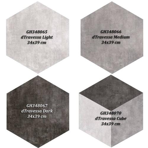Jual Roman Keramik dTravessa Hexagonal (Keramik Segi Enam / Industrial ...