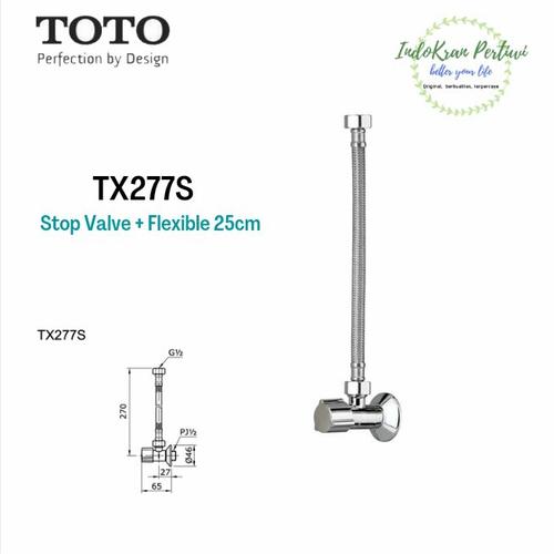Jual Stop Kran with Flexible Hose TOTO TX277S/TX277SV2/TX277SV5 ...