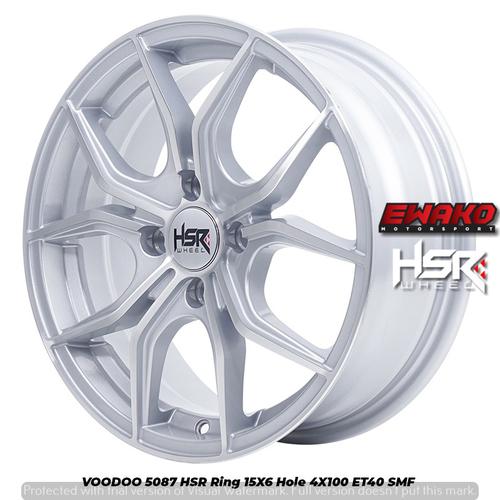 Jual Velg Mobil R15 VOODOO HSR | Brio Sigra Splash Sirion Baleno Aveo ...
