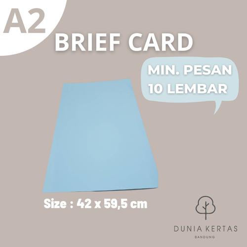 Jual Kertas Brief Card BC Manila Biru A2 - Kota Bandung - Dunia Kertas ...