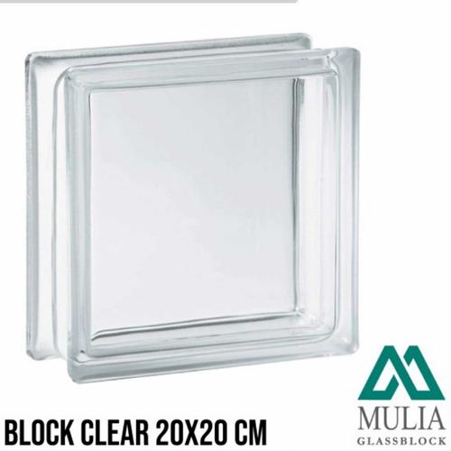 Jual Glass Block Mulia Clear 95000 (190x190x95 mm) - Jakarta Barat ...