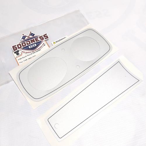 Jual FXR Dash Decal Set Silver Harley Davidson - Jakarta Selatan ...