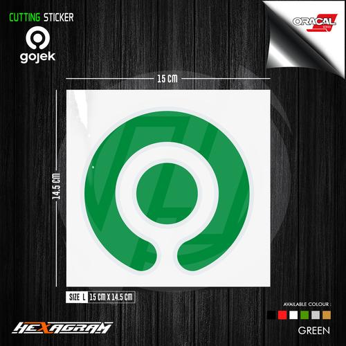 Jual Cutting Sticker Logo Gojek | Stiker Cutting Logo Gojek - Putih ...