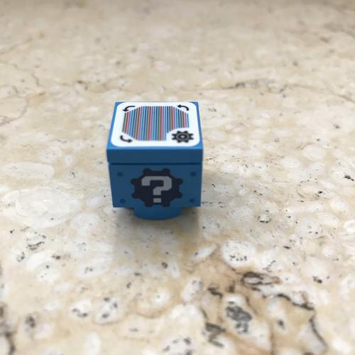 Jual LEGO Mario Luigi Blok Question Mark Dark Azure 71380 - Kota ...