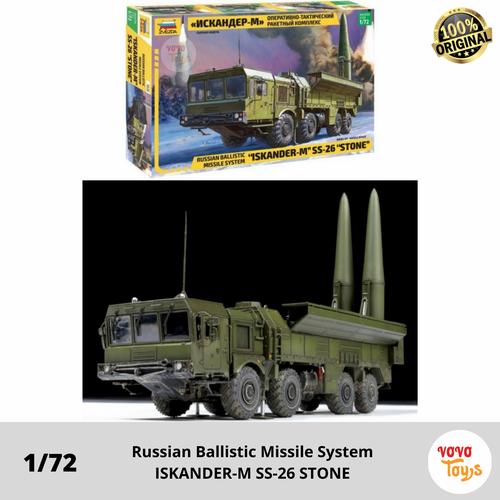 Jual Model Kits Military Truck Russian Ballistic Iskander-M SS-26 by ...