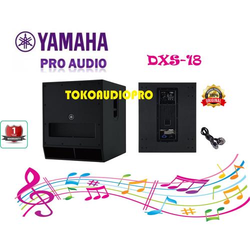 Jual Sub Yamaha DXS18 800W 18 Inch Powered Subwoofer Aktif dxs-18 - Jakarta Pusat ...