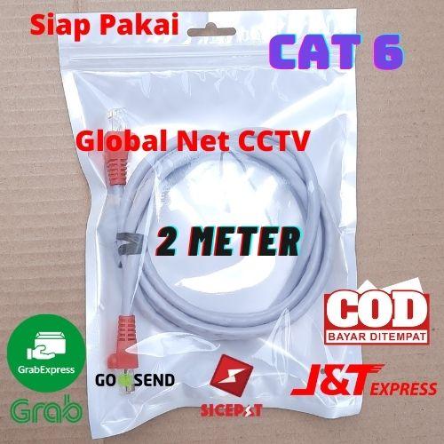 Jual Kabel LAN 2M CAT6 2Meter Cable Cat 6 UTP 2 Meter 1GBps Siap Pakai ...