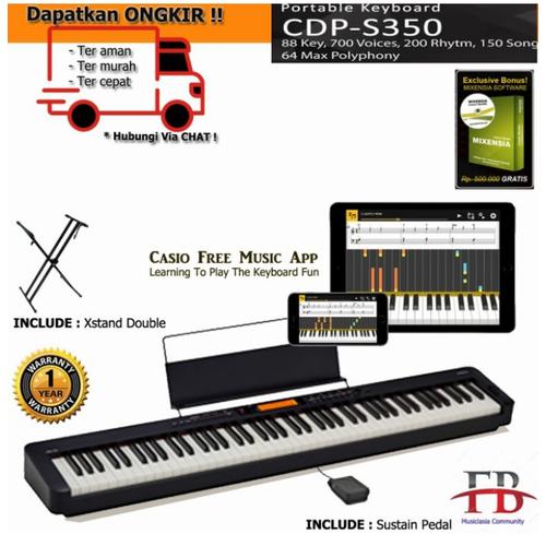 Jual Casio CDP S350 Digital Piano / CDPS350 / CDP-S350 / CDPS 350 ...