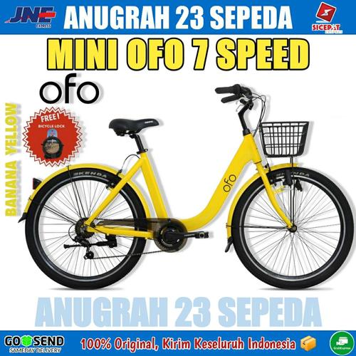 Jual Sepeda Keranjang Dewasa PACIFIC OFO 7 Speed Urban City Bike - Kota Tangerang - Anugrah 23 ...