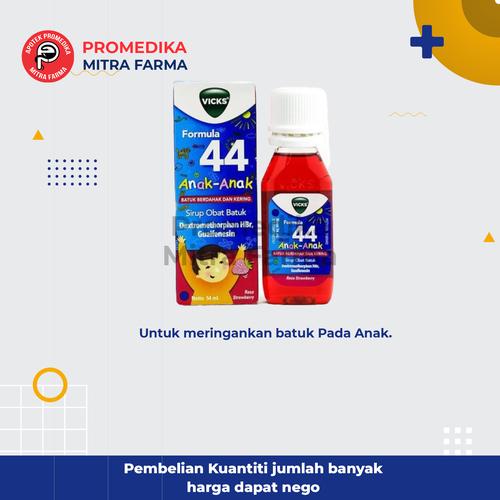 Jual Vicks F44 Kids Syrup Botol / Obat Batuk Anak - 27 ml - Kota ...