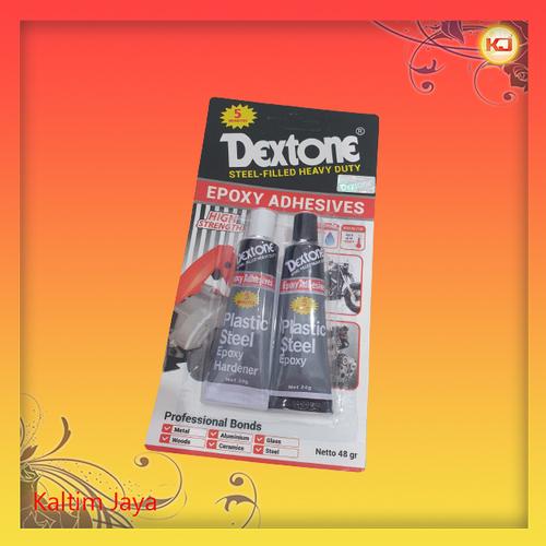 Jual Lem Besi Dextone 5 menit 48gr Perekat Epoxy Adhesive 48 gram ...