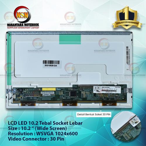 Jual LCD LED Layar 10 Inch 10.0 10.2 Socket Lebar - Jakarta Pusat ...