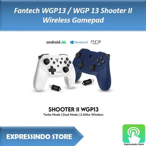 Jual Fantech WGP13 / WGP 13 Shooter II Wireless Gamepad - Putih ...