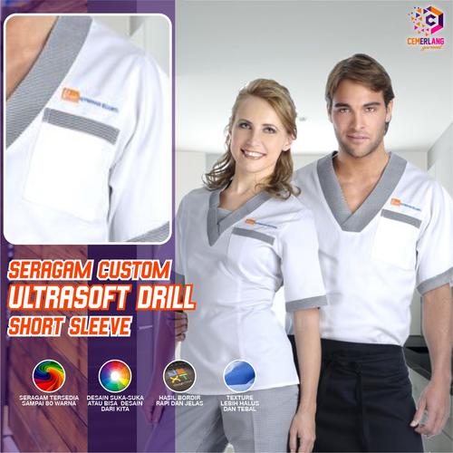 Jual SERAGAM BORDIR PREMIUM, SERAGAM CUSTOM, SERAGAM KERJA , SERAGAM ...