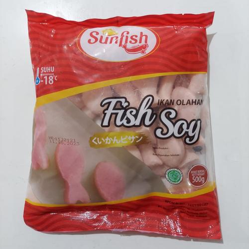 Jual SUNFISH fish and soy (olahan seafood bentuk ikan) 500gr - Kota ...