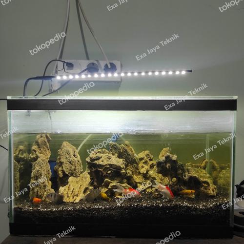 Jual Lampu LED akuarium 20 mata led putih sangat terang / lampu ...