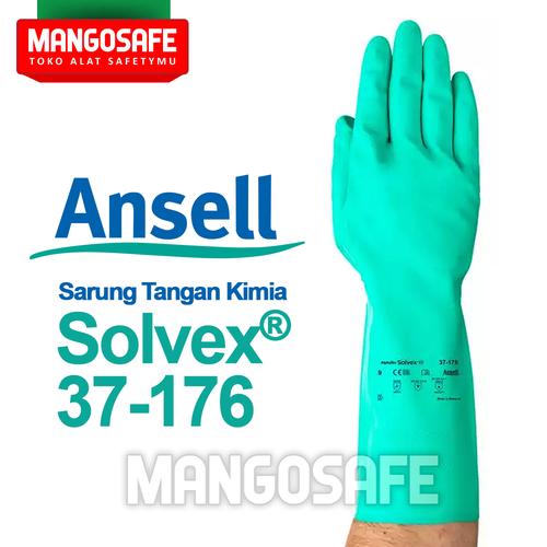 Jual Alphatec Ansell Solvex 37 176 Sarung Tangan Kimia Karet Nitrile Glove - Kota Medan ...
