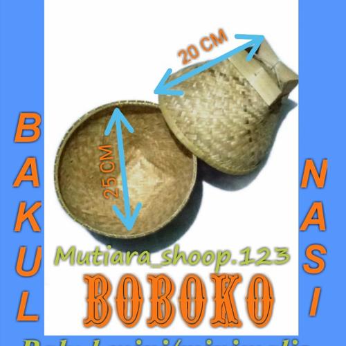 Jual BOBOKO MINI MINIMALIS BAKUL/WAKUL AYAMAN BAMBU BAKUL NASI - Kab ...