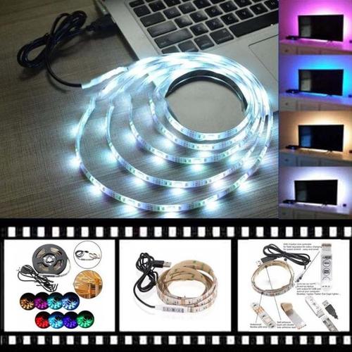 Jual Lampu Led Strip 5050 RGB Mood Light with USB Controller Lampu Hias ...