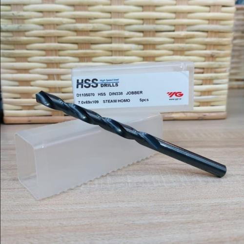Jual HSS Drills LENGTH STRAIGHT SHANK TWIST DRILLS D1105070 YG1 ...