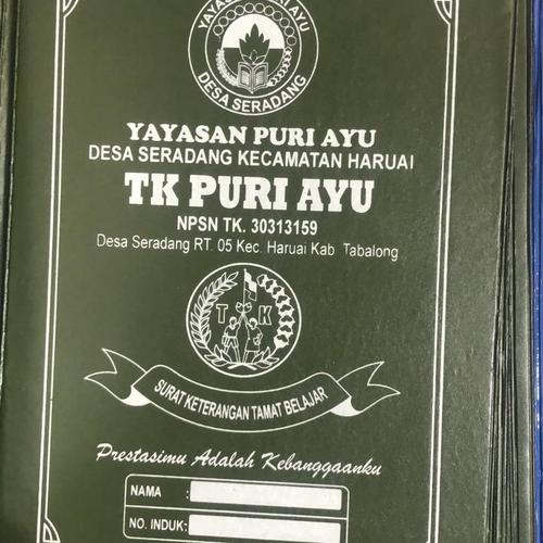 Jual Map Raport / Ijazah Sablon - 12, Nafa/Sheet - Kab. Mojokerto ...