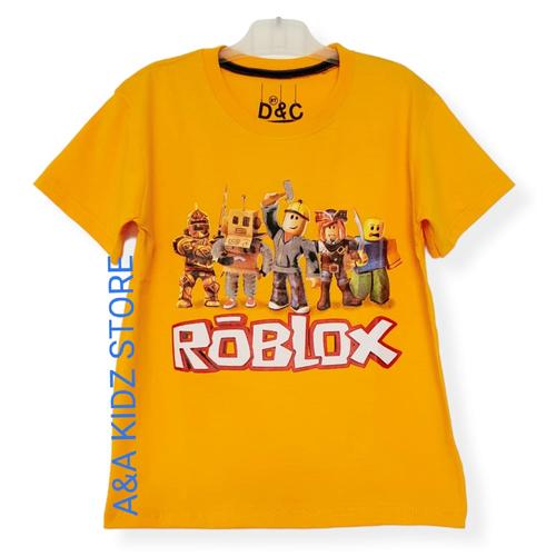 Jual Baju / Kaos Anak Laki Laki D&C Roblox Kuning Usia 18 bulan - 10 ...