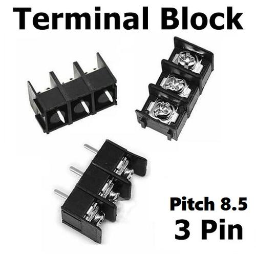 Jual PCB Terminal Blok Block Connector 3 Pin PITCH 8.5mm 20A Screw ...