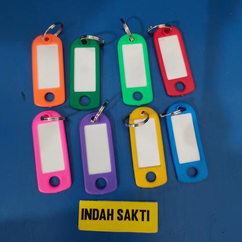 Jual GANTUNGAN KUNCI LABEL NAMA SATUAN SELLERY IDENTIFICATION KEY ...