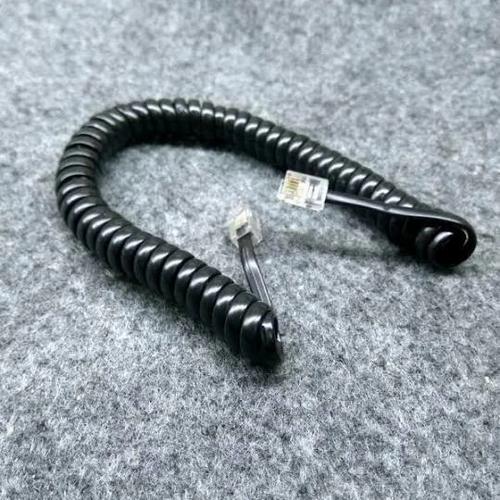 Jual KABEL TELEPON SPIRAL PENDEK/ KABEL gagang Telepon pendek - Putih ...