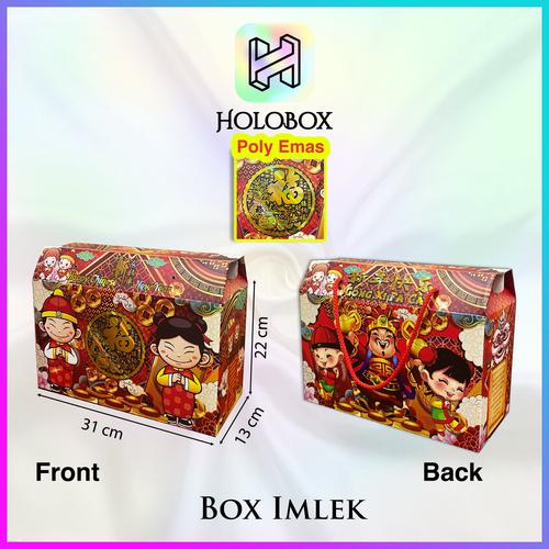 Jual kotak imlek|box hampers imlek|box imlek|gable cny|Uk.31x13x22.5|B3 ...