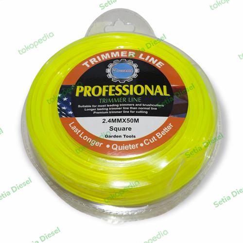 Jual TALI SENAR NYLON CUTTER TRIMMER LINE 50m MESIN POTONG RUMPUT 328 ...