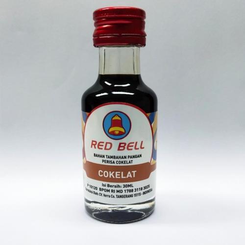 Jual RED BELL ESSENCE COKELAT 30ML, KEMASAN BOTOL BELING U/ MAKANAN ...