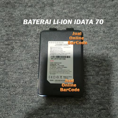 Jual BATERAI ORIGINAL PDT IDATA 70 | IDATA70 | IDATA-70 ( LITIUM 5000mAh - Jakarta Pusat - JUAL ...