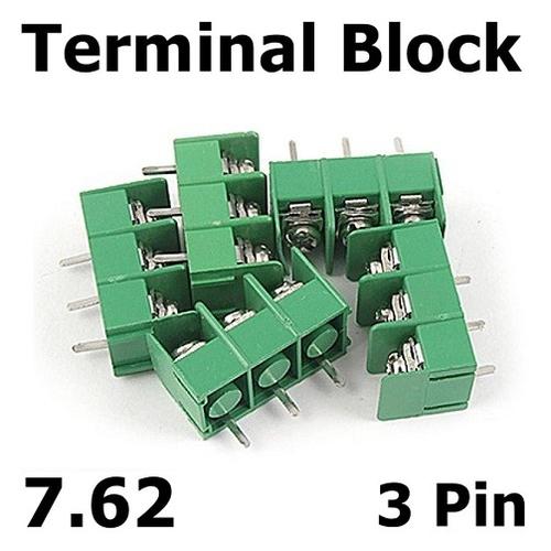 Jual PCB Terminal Blok 3 Pin / Block PITCH 7.62 3 POLE - Kota Serang ...