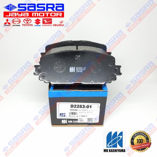 Jual Brake Pad FRT YARIS Type S MK Kashiyama HEAVY DUTY - Kampas Rem Depan MKK.D2253-01 - Kota ...