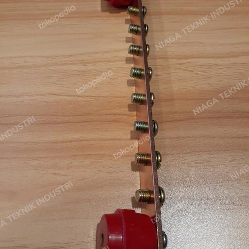 Jual busbar tembaga 3mm/busbar tembaga panel siap pakai full tembaga ...