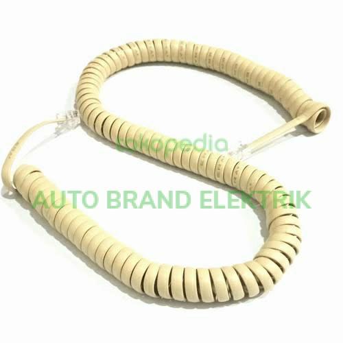 Jual KABEL TELEPON SPIRAL/ Panjang- Kabel gagang telepon PANJANG ...
