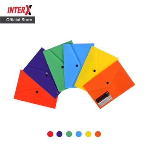 Jual Map Plastik Kancing A5 Inter X Folder - Yellow - Kota Bandung ...