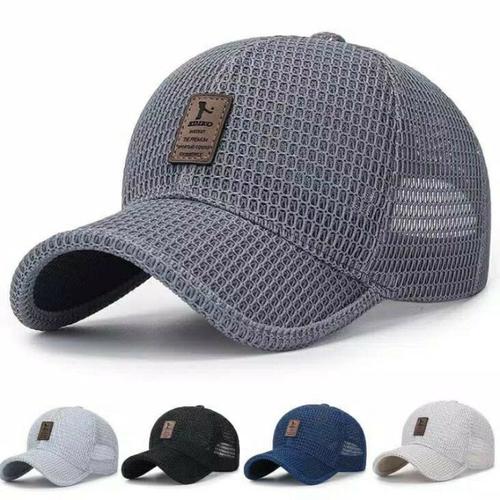 Jual Topi ediko sport jaring doublemes topi baseball topi polos pria ...