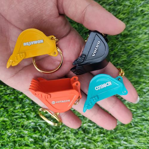 Jual Miniatur Alat Berat Import Gantungan Kunci Keychain Bucket ...